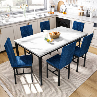 Noyes 5 piece dining set red barrel studio chair store